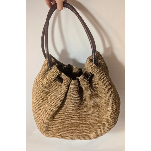 Bags | 10 Raffia Expandable Tote Bag From Madagascar | Poshmark